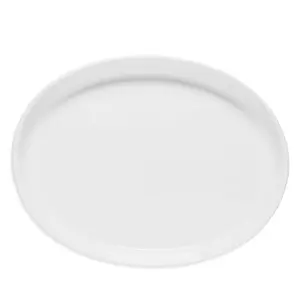 HUDSON PARK COLLECTION Lisboa Oval Platter - Exclusive White
