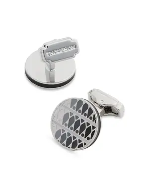 THOMPSON OF LONDON Cairo Leaf Cufflinks