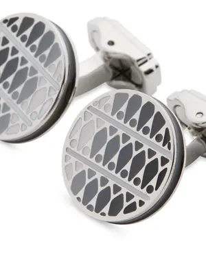 THOMPSON OF LONDON Cairo Leaf Cufflinks