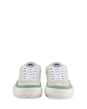 Canada Goose Ossington Leather Sneakers - White/washed Green