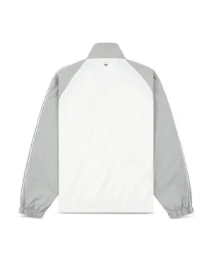 PAPER PLANES Open Bottom Track Jacket - Grey