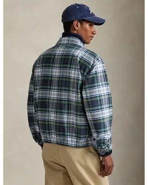 Polo Ralph Lauren Plaid Yankees Oxford Jacket