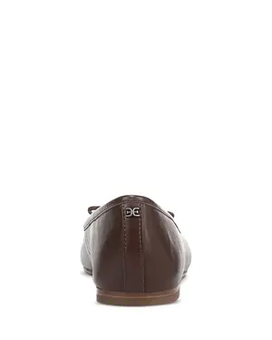 Sam Edelman Alie Ballet Flats - Brown Leather