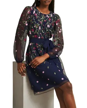 HOBBS LONDON Emmy Floral-print Dress