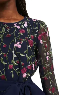 HOBBS LONDON Emmy Floral-print Dress