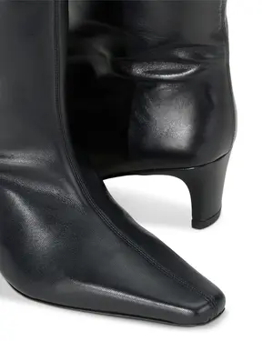 Staud Wally Leather Mid-calf Boots