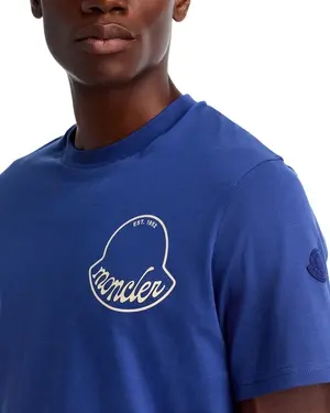 Moncler Short Sleeve Tee - Dark Blue