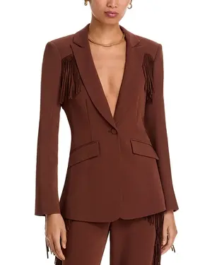 Cinq A Sept Notched Lapel Blazers For Women