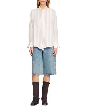 Sandro Silk Shirt