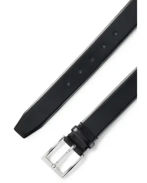 BOSS Elloy Leather Belt - Medium Brown