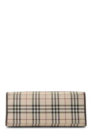Burberry House Check Convertible Tote
