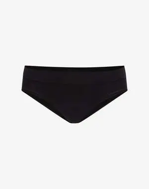 THIRDLOVE Seamless Stretch Cotton Hipster Panty - Black