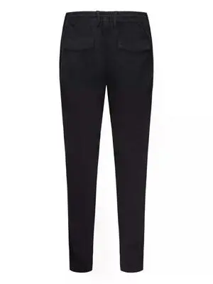 Eleventy Drawstring-waist Tapered Trousers