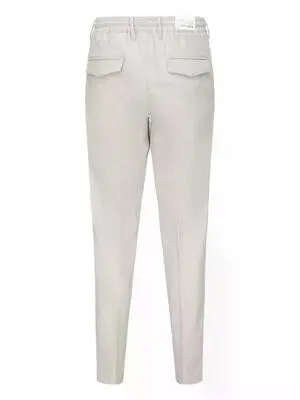 Eleventy Drawstring Tapered Trousers