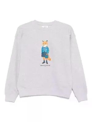 Maison Kitsuné Dressed Fox Print Sweatshirt