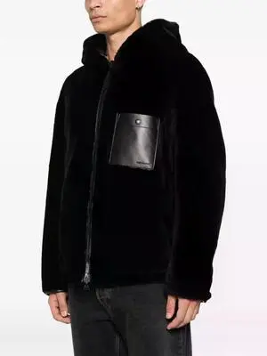 YVES SALOMON Hooded Reversible Jacket