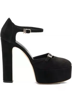 Casadei 130mm Patty Platform Pumps