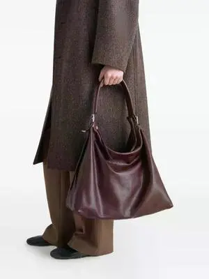 LEMAIRE Belted Leather Tote