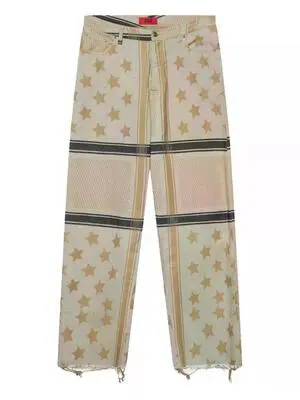 424 Star-patterned Trousers