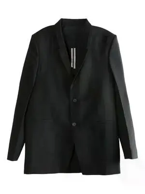Rick Owens Three-button Back-strap Jacket