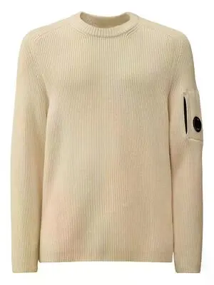 C.P. COMPANY Ribbed Crew Neck Sweater