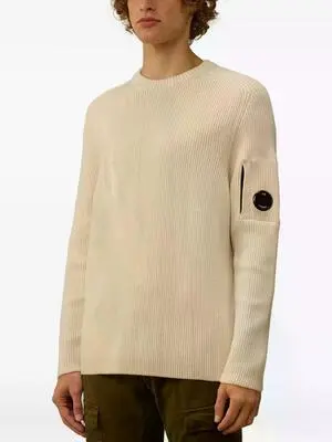 C.P. COMPANY Ribbed Crew Neck Sweater