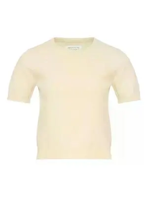Mm6 Maison Margiela Ribbed T-shirts For Women