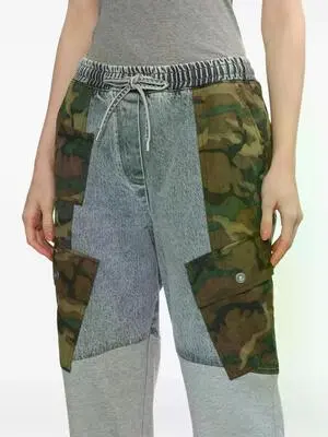 3.1 Phillip Lim Camouflage-panel Jeans
