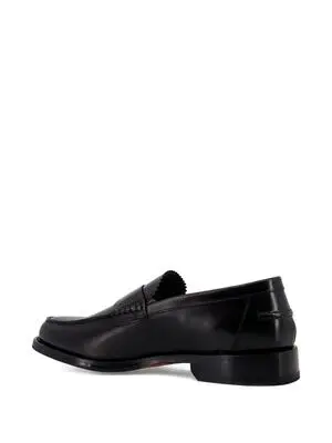 DOUCAL'S Penny Leather Loafers