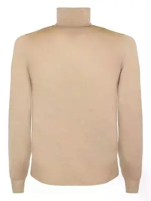 Fedeli High-neck Ribbed-trim Sweater