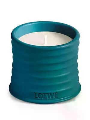 Loewe Candela Ribbed Candle - Blue