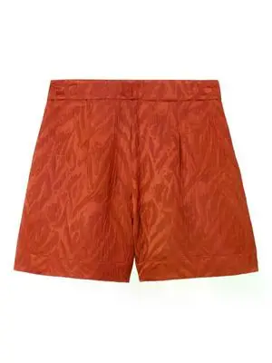 La DoubleJ Animal-print Shorts