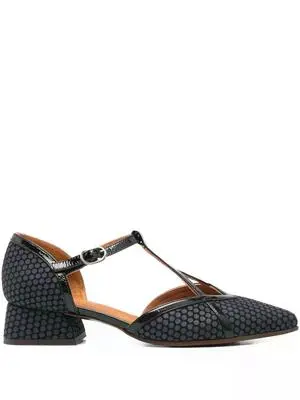 Chie Mihara 40mm Polka-dot T-bar Pumps