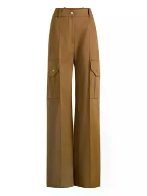 Patou Cargo-pocket Flared Trousers
