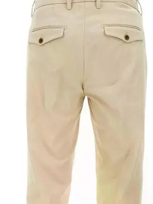 MYTHS Pleated Cotton-blend Chinos