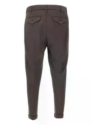 MYTHS Pleated Dart Trousers