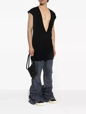 Rick Owens Deep V-neck Sleeveless Top