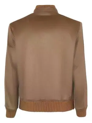 KIRED Ribbed-cuff Cashmere Jacket