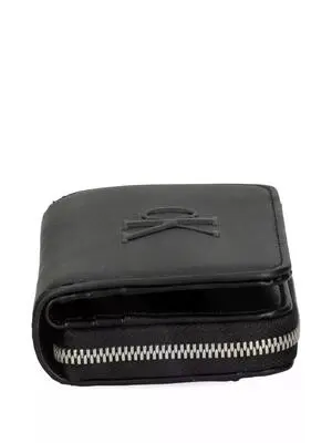Calvin Klein Embossed-logo Zip Wallet