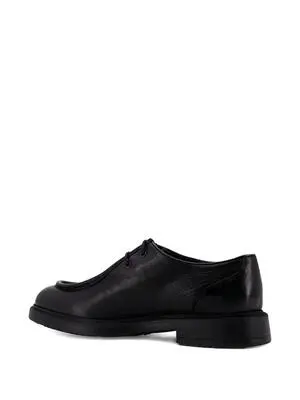 DOUCAL'S Leather Lace-up Shoes - Black
