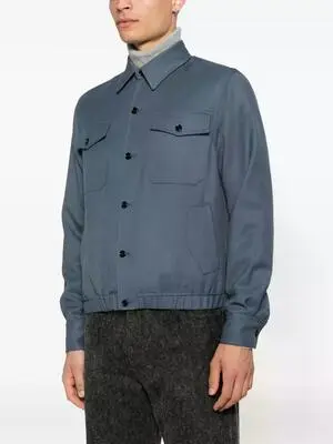 LARDINI Button-fastening Flap-pocket Jacket