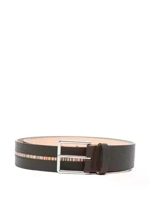 Men's Stripe Detail Belts