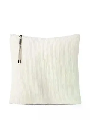 Brunello Cucinelli Ribbed Zip-fastening Cushion