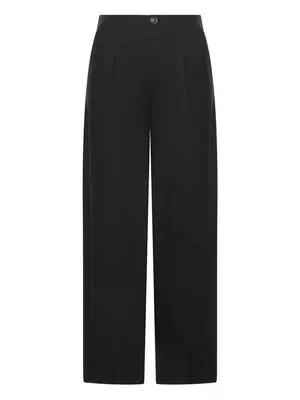 Soeur Black Wash Pants For Women