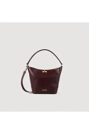 Sandro Tangoso Mini Leather Bag