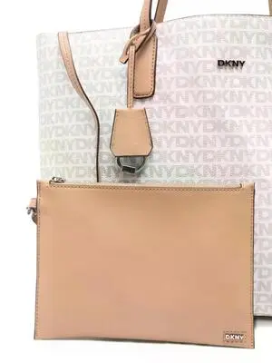 Dkny Logo-pattern Tote Bag