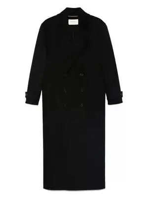 Saint Laurent Double-breasted Wool Coat