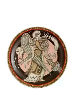 La DoubleJ Angel Decorative Plate - Brown