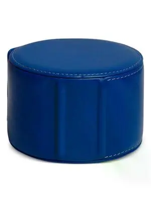 KROSS STUDIO Chromatic Leather Cylindrical Watch Roll - Blue