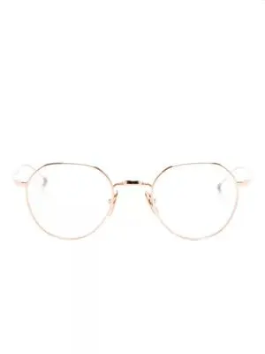 Thom Browne Round Frame Glasses - Pink